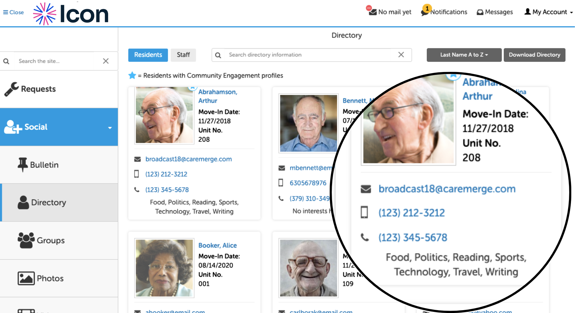 How to Conduct New Resident Activity Evaluations - Icon